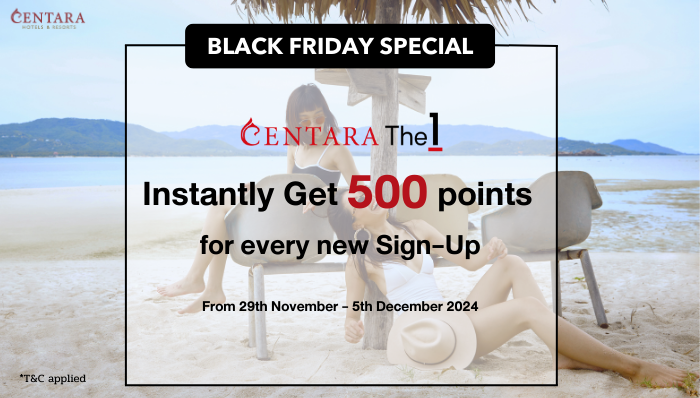 Centara Black Friday | CentaraThe1